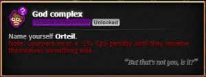 Cookie Clicker: How To Get "God Complex" Achievement - KosGames