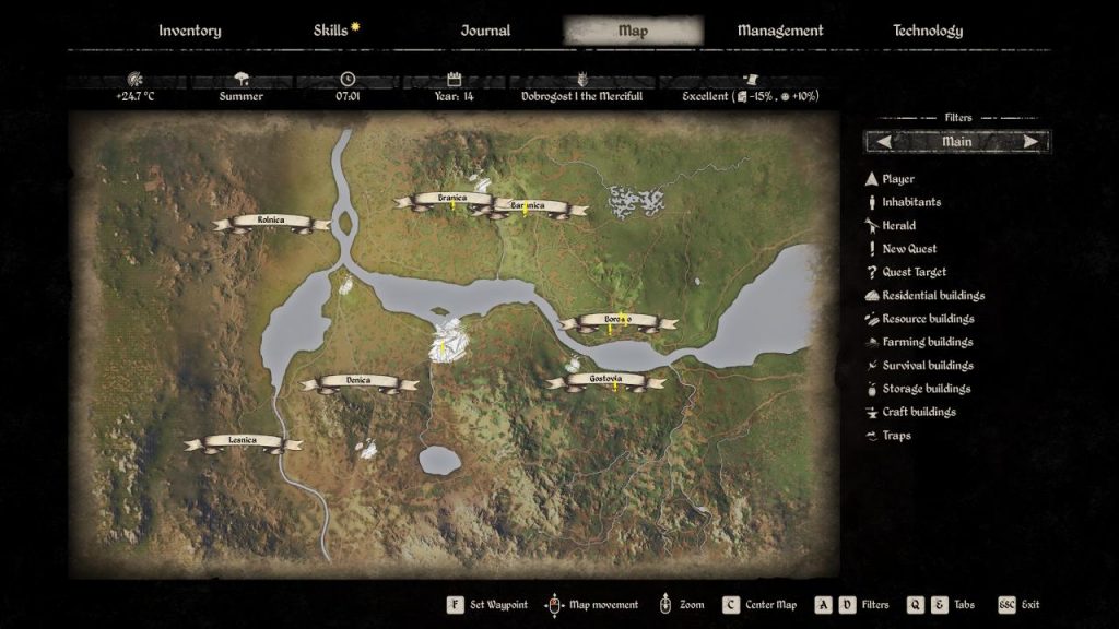 Medieval Dynasty: Guía de mapas - KosGames