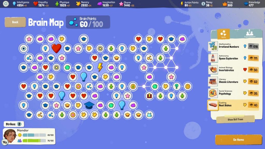 Growing Up: Brain Map Tactics - KosGames