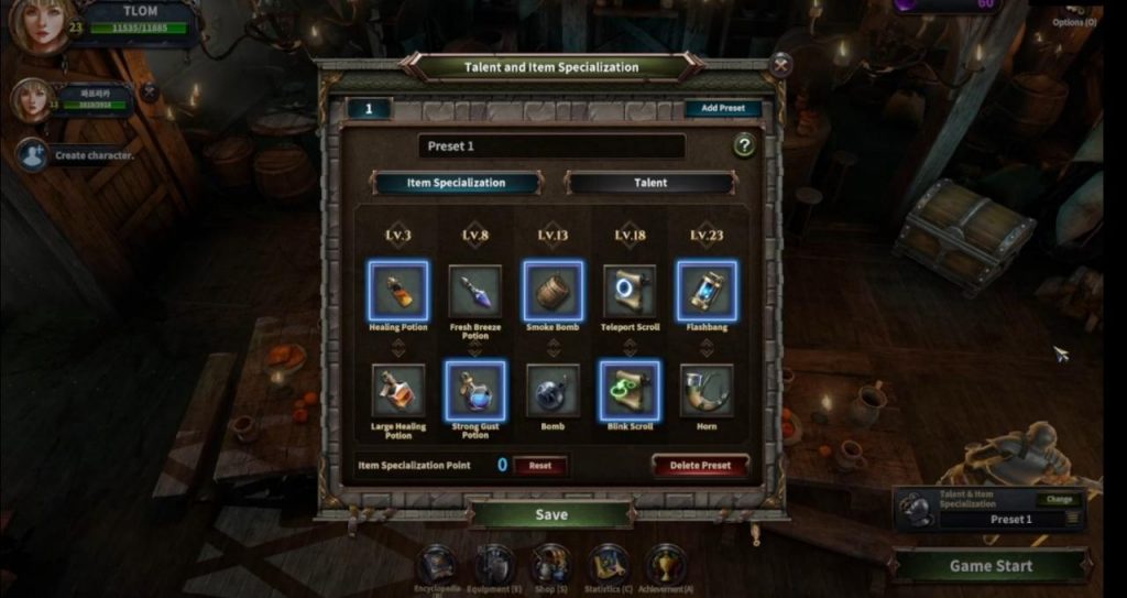 The Last One Month: Available menus and Actions in Game Lobby - KosGames