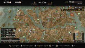 The Witcher 3 Wild Hunt: Mapa y ubicaciones de Velen - KosGames