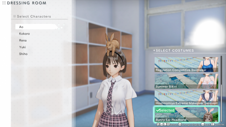 BLUE REFLECTION Second Light: How to Get Your Bunny Head Accessory Back ...
