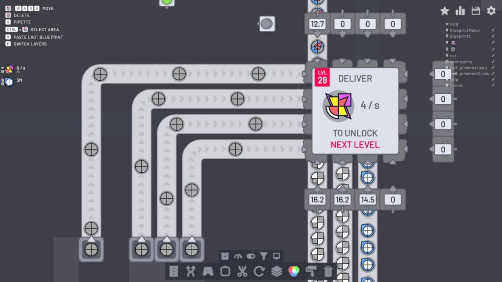 shapez.io: Levels 1-12 Guide - KosGames