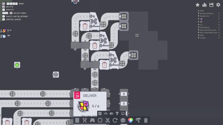 shapez.io: Levels 1-12 Guide - KosGames