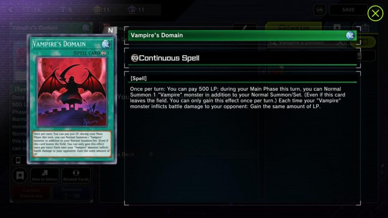 Yu-Gi-Oh! Master Duel: 10 Best Vampire Cards - KosGames