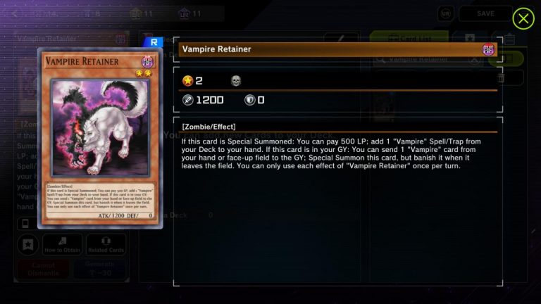 Yu-Gi-Oh! Master Duel: 10 mejores cartas de vampiros - KosGames