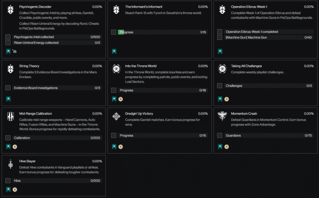Destiny 2: All Season of the Risen Seasonal Challenges - KosGames