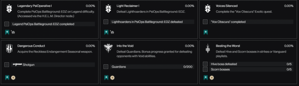 Destiny 2: All Season of the Risen Seasonal Challenges - KosGames
