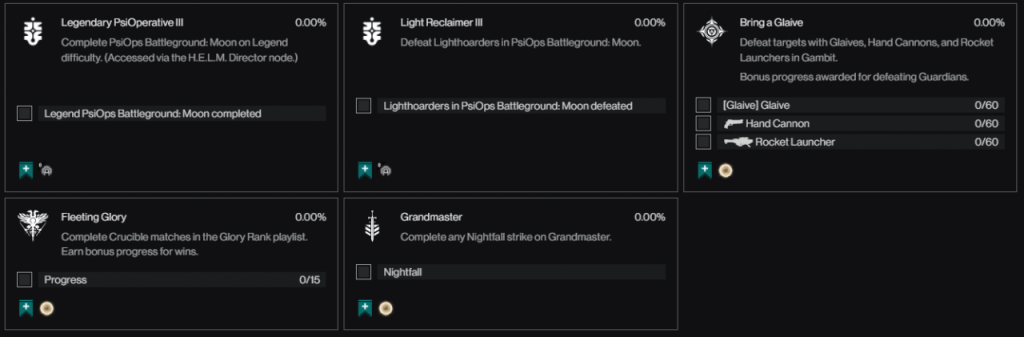 Destiny 2: All Season of the Risen Seasonal Challenges - KosGames
