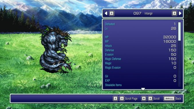 FINAL FANTASY VI: Lucha fácil en Intangir - KosGames