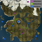 The Forest: All Caves Locations Map - KosGames