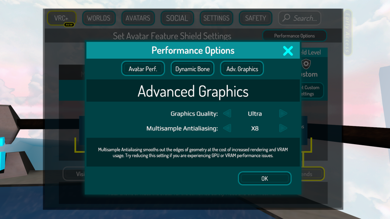 VRChat How To Change Graphics Settings And Screen Resolution KosGames