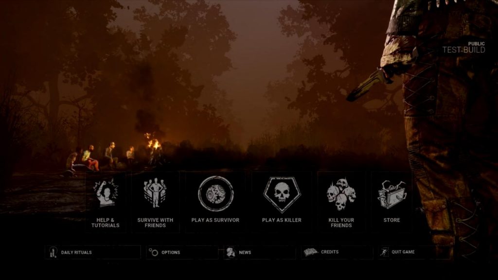 Dead by Daylight: All Menu Screens - KosGames