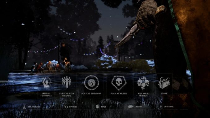 Dead by Daylight: All Menu Screens - KosGames