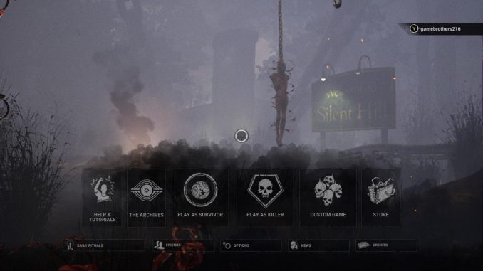 Dead by Daylight: All Menu Screens - KosGames