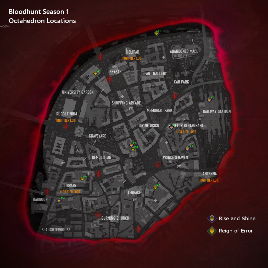 Vampire The Masquerade Bloodhunt: All Season 1 Story/Intel Octahedron ...