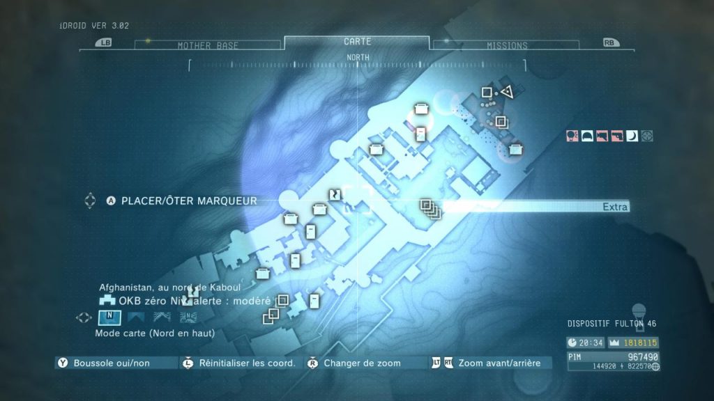 METAL GEAR SOLID V THE PHANTOM PAIN: Mapas (Comunicación y Ubicación de ...