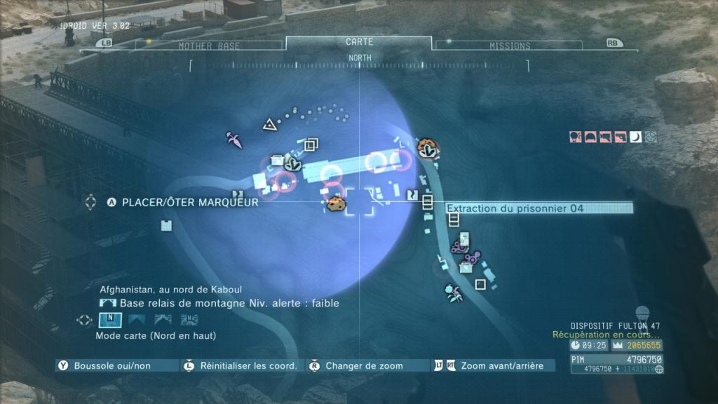 METAL GEAR SOLID V THE PHANTOM PAIN: Maps (Communication & Containers ...