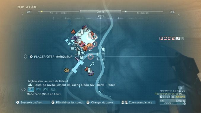 METAL GEAR SOLID V THE PHANTOM PAIN: Maps (Communication & Containers ...