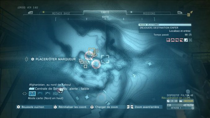 METAL GEAR SOLID V THE PHANTOM PAIN: Maps (Communication & Containers ...