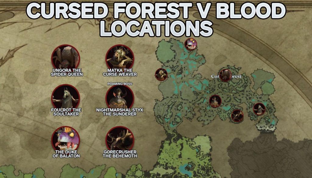 V Rising: All Blood Boss Locations - KosGames