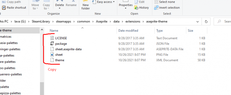 Aseprite: How to Make a Theme - KosGames