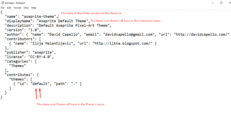 Aseprite: 테마 만드는 방법 - KosGames