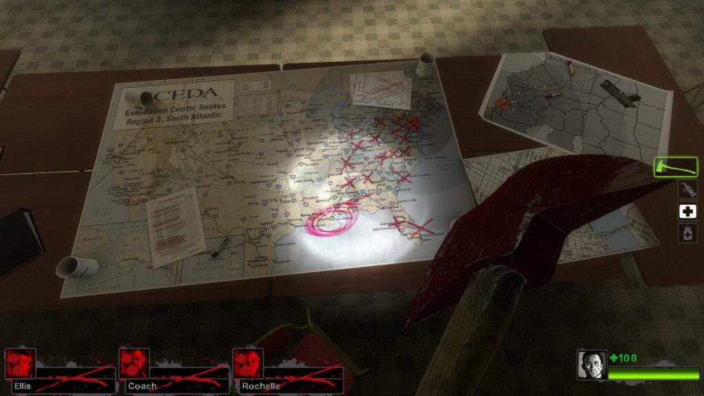 Left 4 Dead 2: Ubicación de todos los puntos de referencia - KosGames