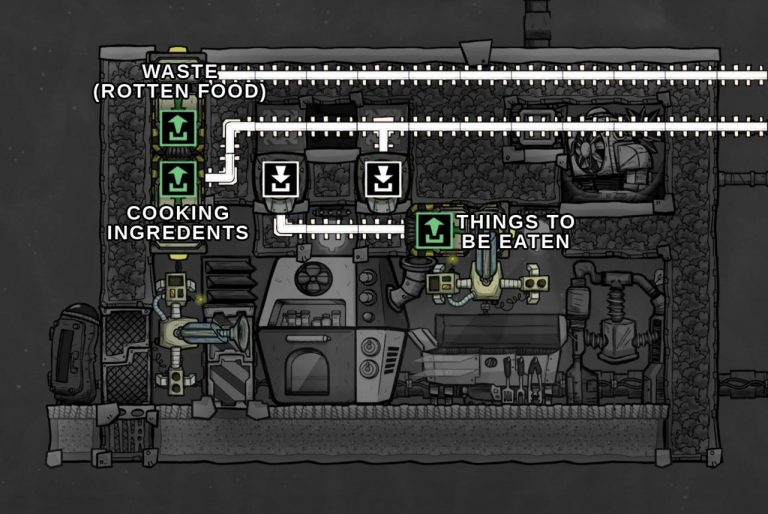 Oxygen Not Included: Automatic Kitchen with Freezer - KosGames