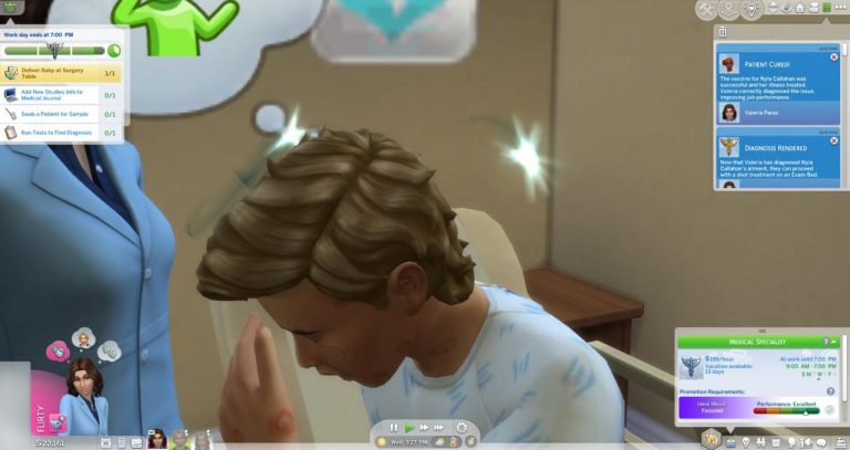 The Sims™ 4: Doctor Career Guide (Illness Diagnosing) - KosGames