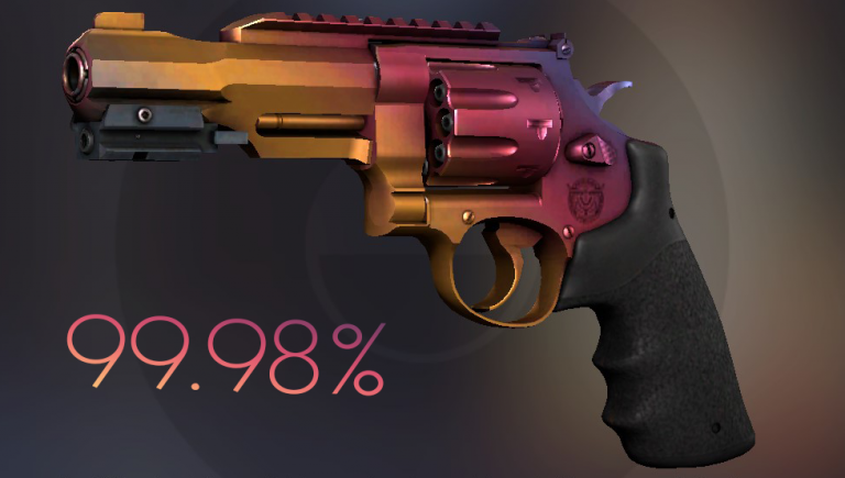 CS GO: دليل نمط التلاشي الكامل (R8 Revolver) - KosGames