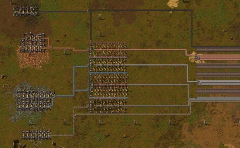 Factorio: Buses and Effective Factory Development Guide - KosGames