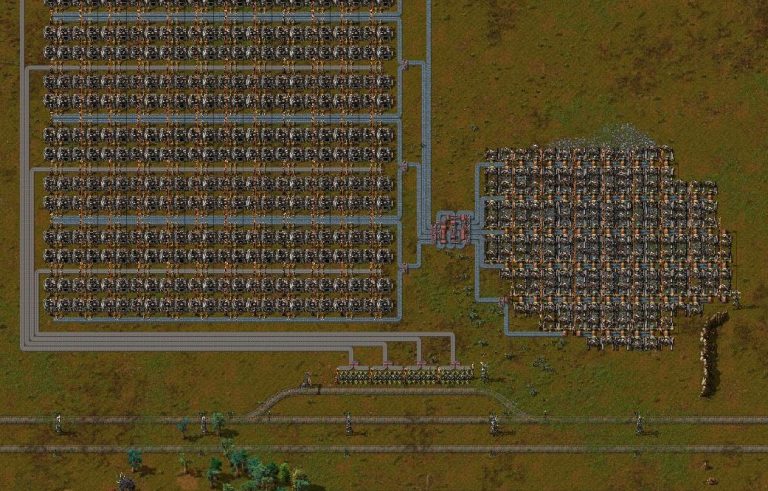 Factorio: Buses and Effective Factory Development Guide - KosGames