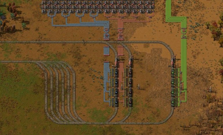 Factorio: Buses and Effective Factory Development Guide - KosGames
