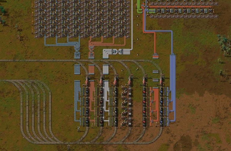 Factorio: Buses and Effective Factory Development Guide - KosGames