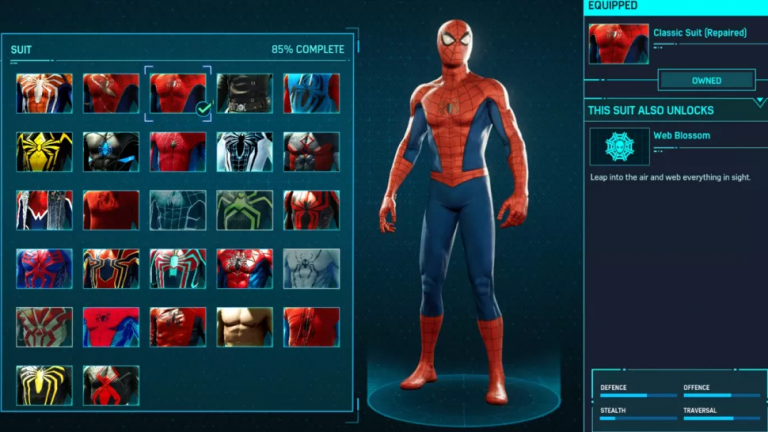 Marvel’s Spider-Man Remastered: All Suits Guide - KosGames