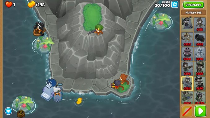 Bloons TD 6: How to Beat Peninsula on CHIMPS - KosGames