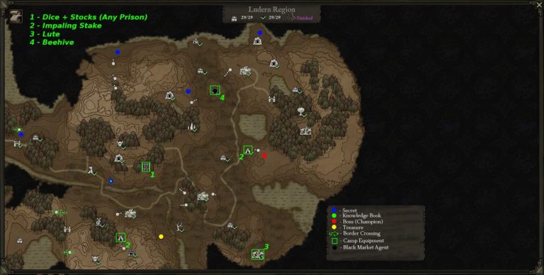 Wartales: 100% Guía de mapas (v1.18519) con anotaciones - KosGames Wartales: 100% Guía de mapas (v1.18519) con anotaciones - KosGames