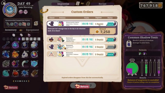 Potionomics: Beginner's Guide - KosGames