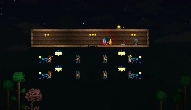 Terraria: How to Make an Invisible Village - KosGames