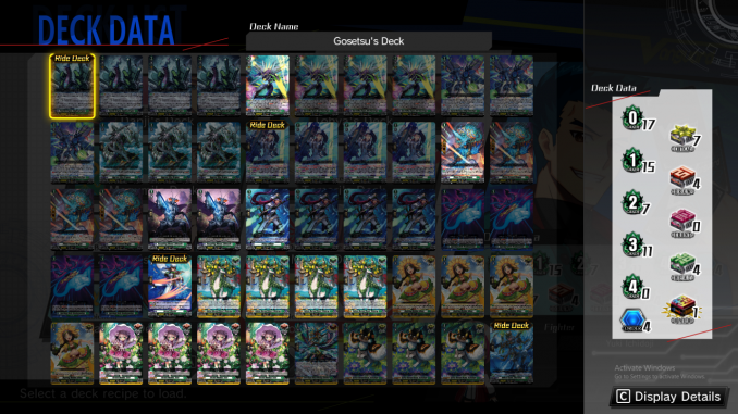 Cardfight!! Vanguard Dear Days: General Guide (Fighter Customization & Deck Customization ...