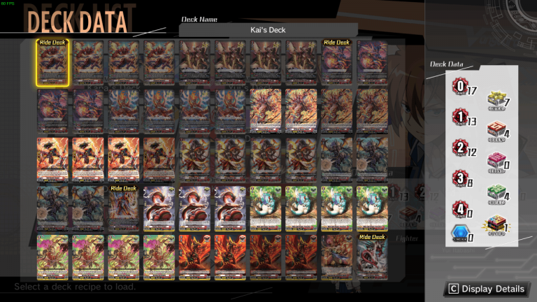 Cardfight!! Vanguard Dear Days: General Guide (Fighter Customization & Deck Customization ...