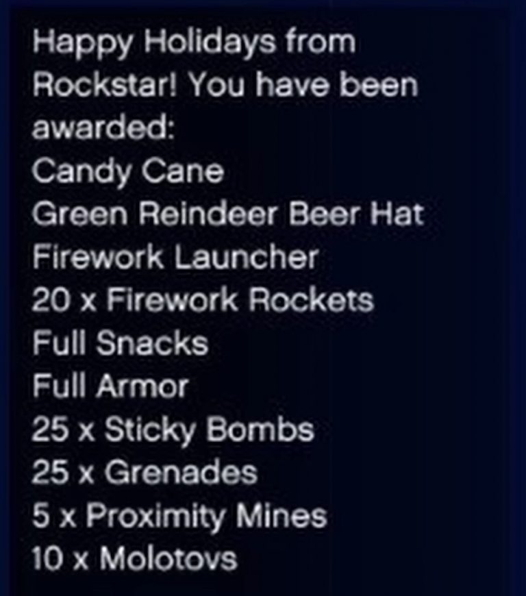 Grand Theft Auto V: Online Festive Content + $125.000 (2022) - KosGames