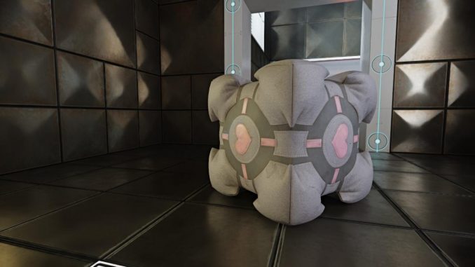 Portal with RTX: Secret Codes (How to Change your Storage and Companion Cubes) - KosGames