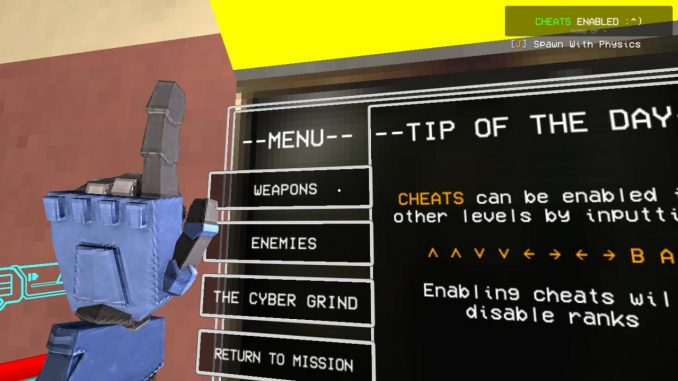 ULTRAKILL: V1 Color Palette for Weapons - KosGames