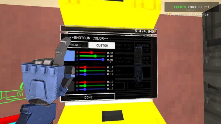 ULTRAKILL: Paleta de colores V1 para armas - KosGames