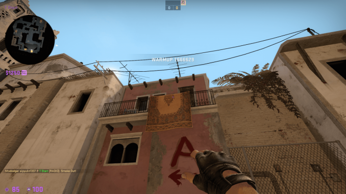 CSGO: All Mirage Instant Window Smokes - KosGames