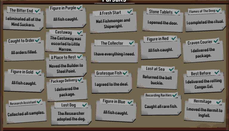 DREDGE: Guia e dicas de 100% de conquistas - KosGames