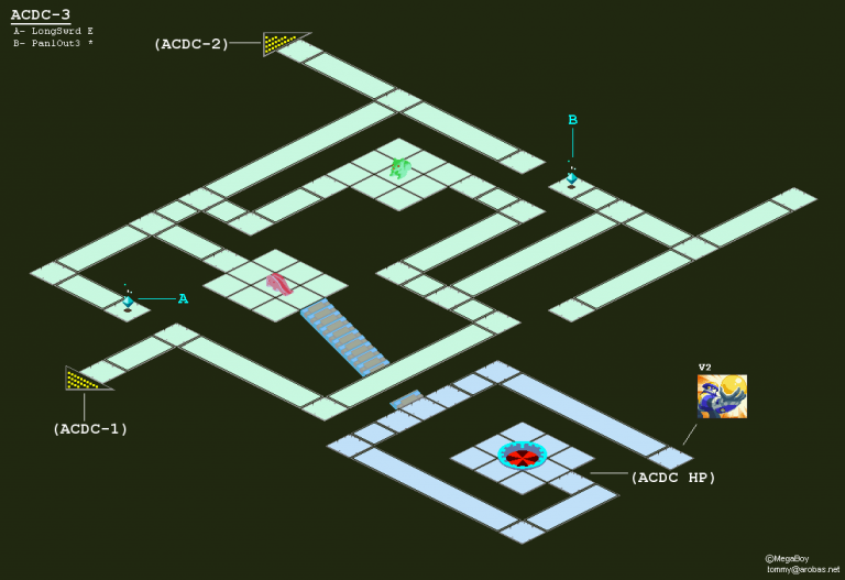 Mega Man Battle Network 3: All Maps - KosGames