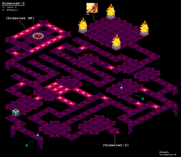 Mega Man Battle Network 3: All Maps - KosGames